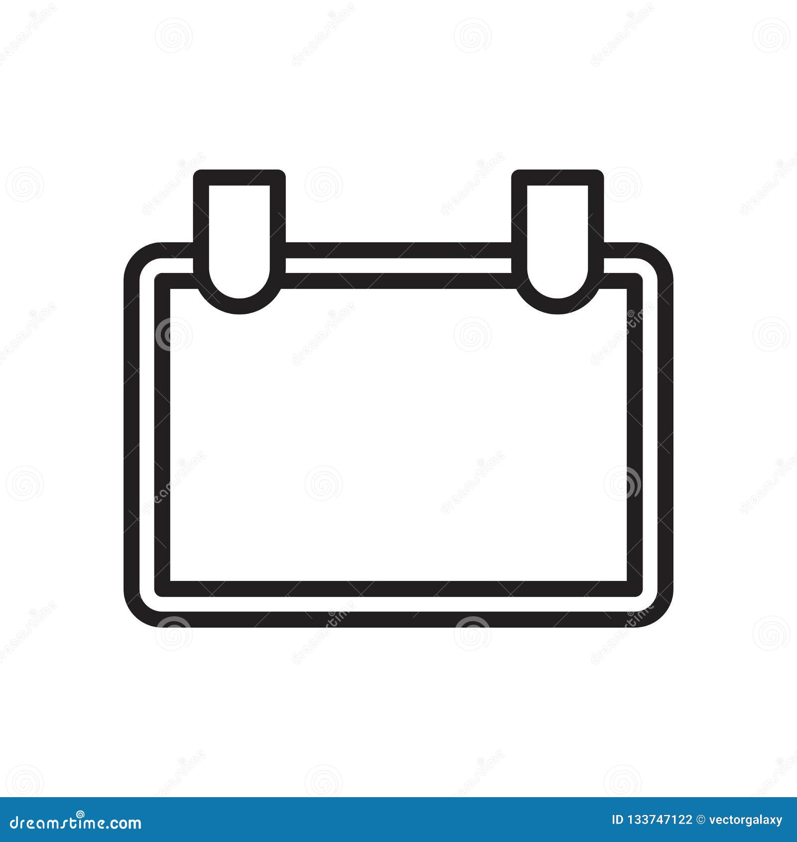 Break Icon Vector Sign and Symbol Isolated on White Background Stock ...