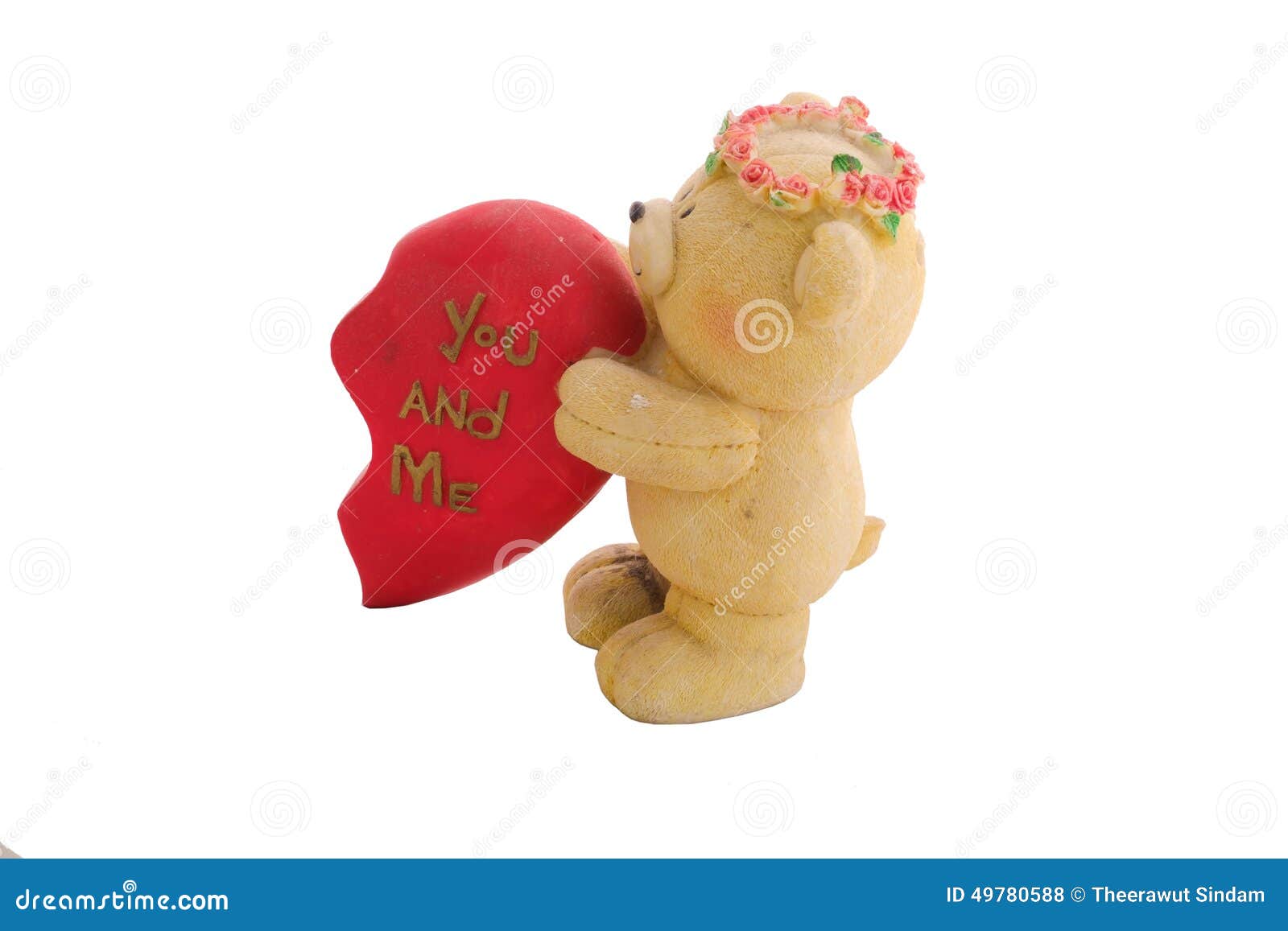 Break Teddy Bears Baked Clay Stock Photo - Image of love, object: 49780588