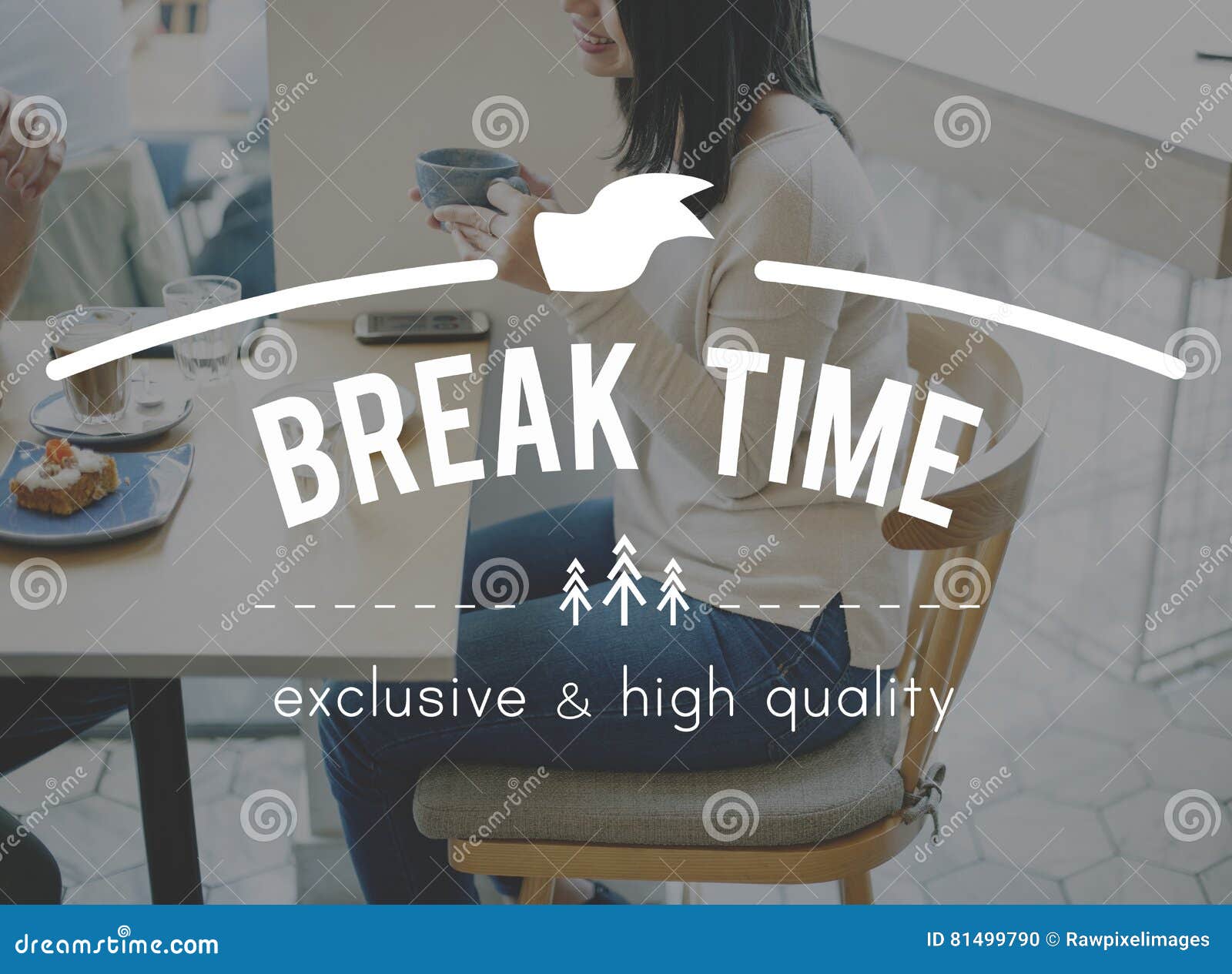 Break Time Coffee Cafe Cafeteria Concept Stock Photo - Image of food ...