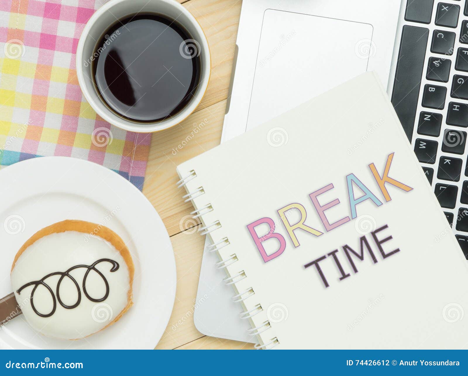 Break Time on Pastel Cafe Background Stock Photo - Image of rest ...