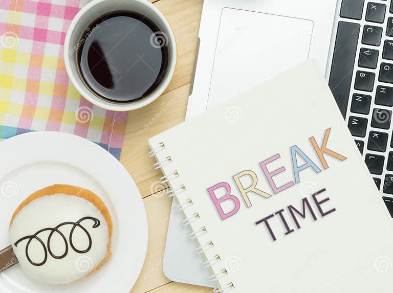 Break Time on Pastel Cafe Background Stock Photo - Image of rest ...