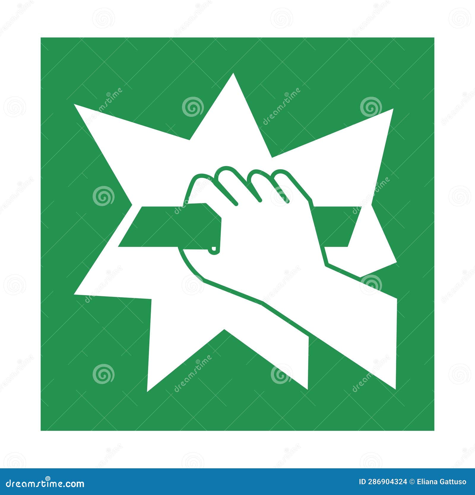 Break To Obtain Access Symbol Sign, Vector Illustration, Isolate On ...