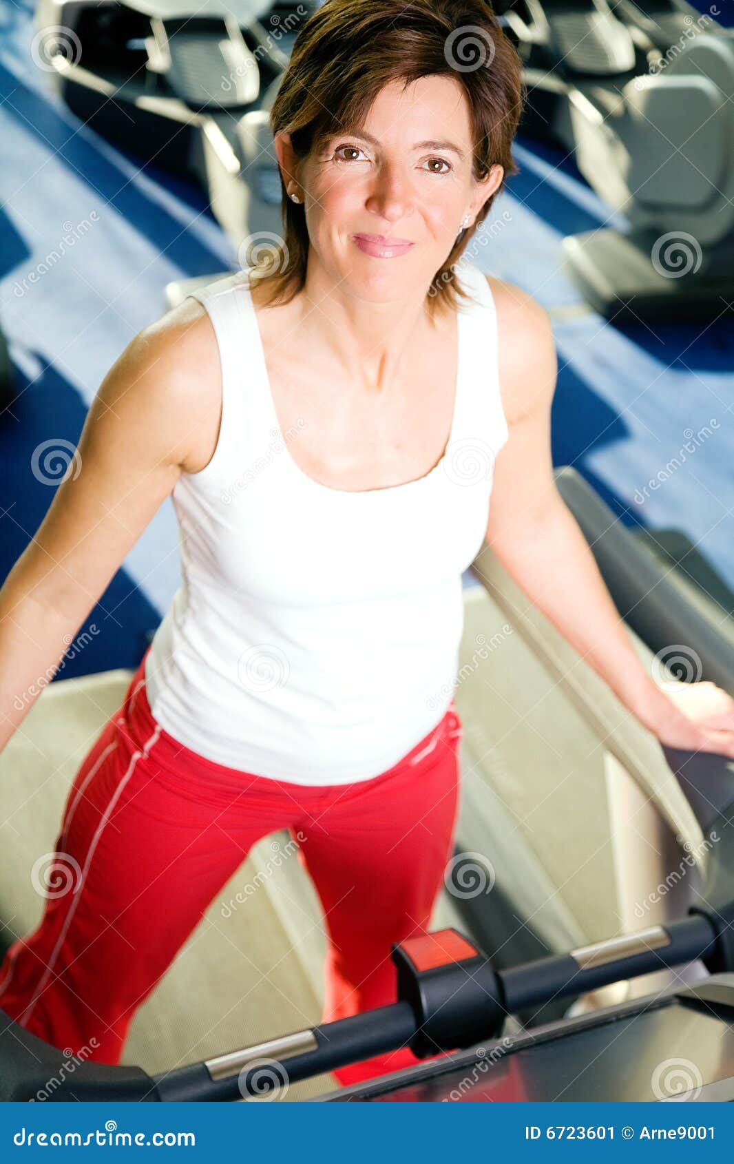 Break on treadmill stock image. Image of club, running - 6723601