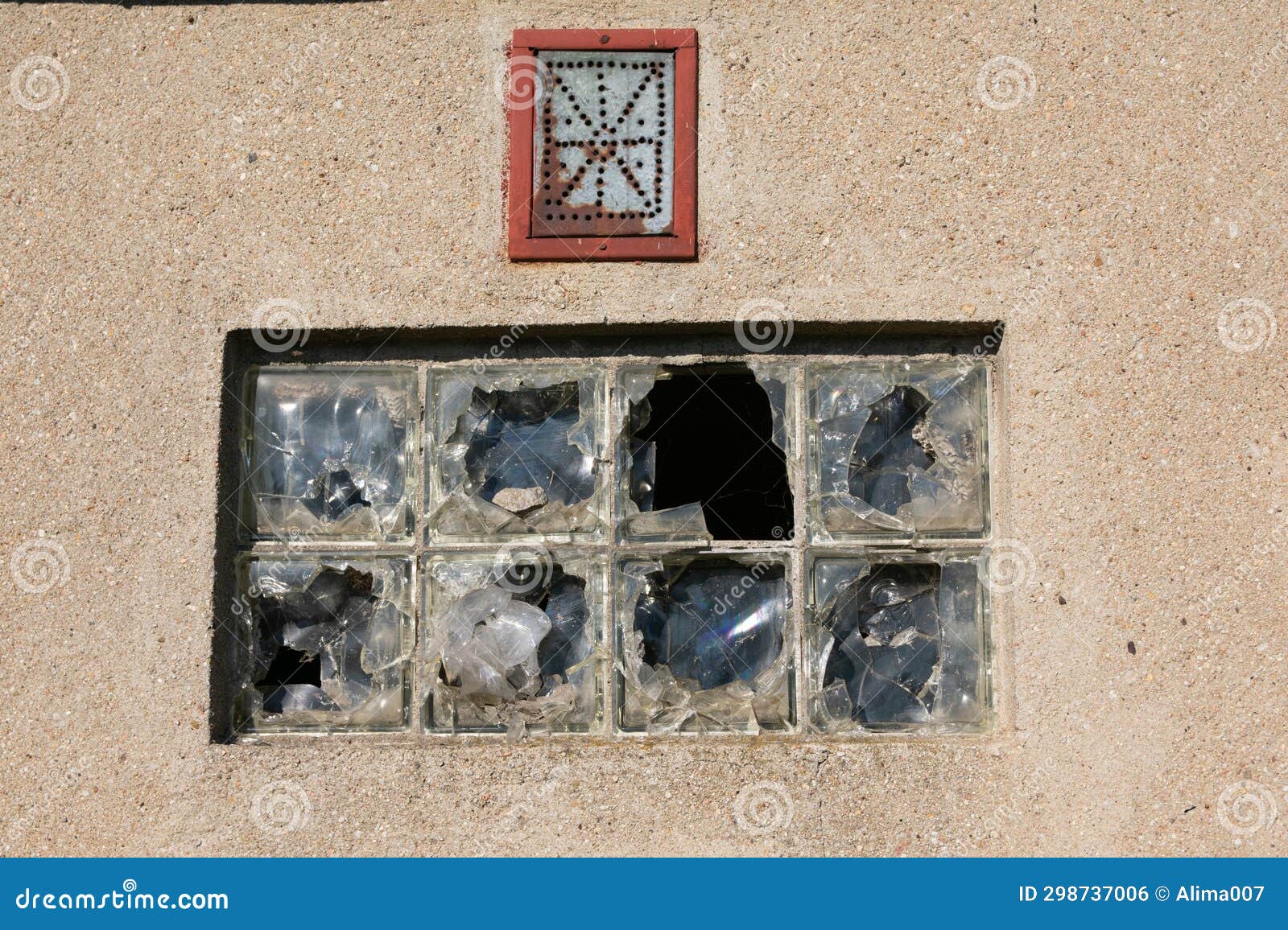 Break Window Glass, Vandalism, Danger Sharp Glasses Stock Photo - Image ...