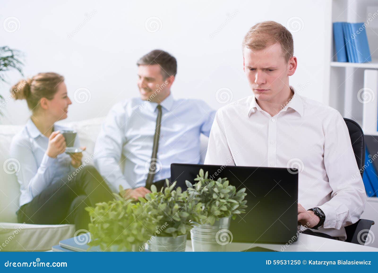 Break during work stock photo. Image of clothes, colleagues - 59531250