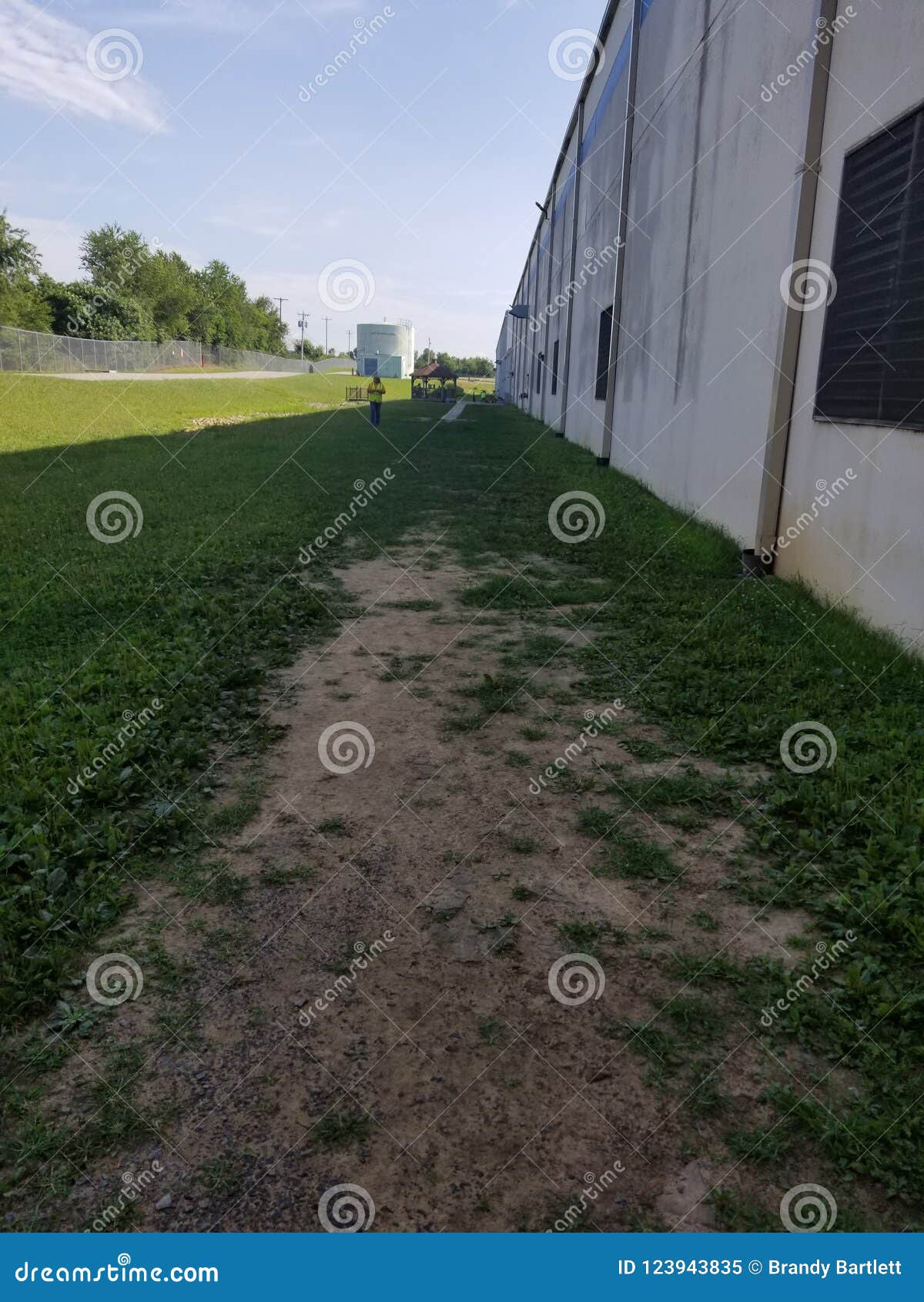 Break yard stock image. Image of building, yard, outside - 123943835