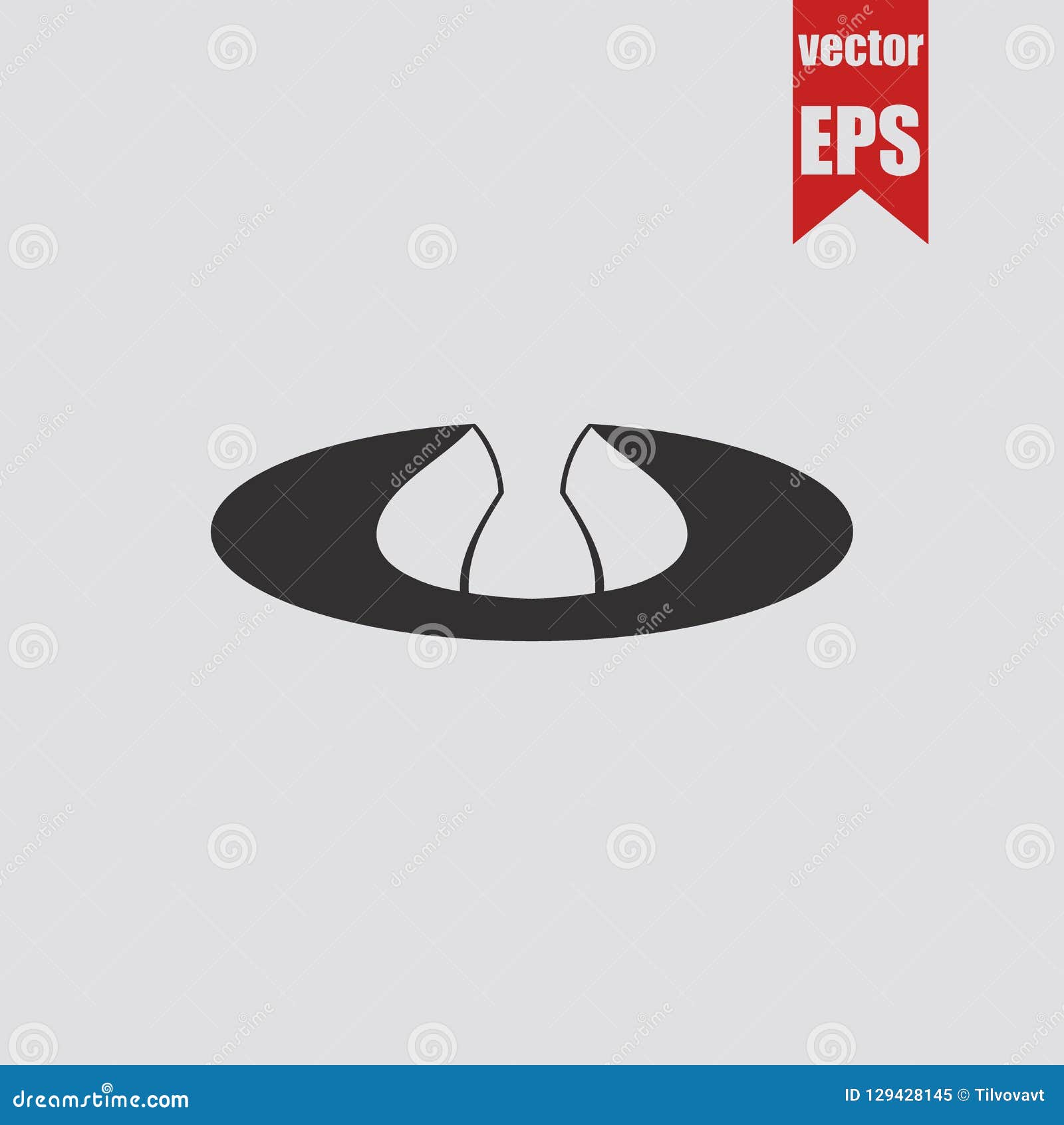 Breakage Icon in Flat Style.Vector Illustration. Stock Illustration ...