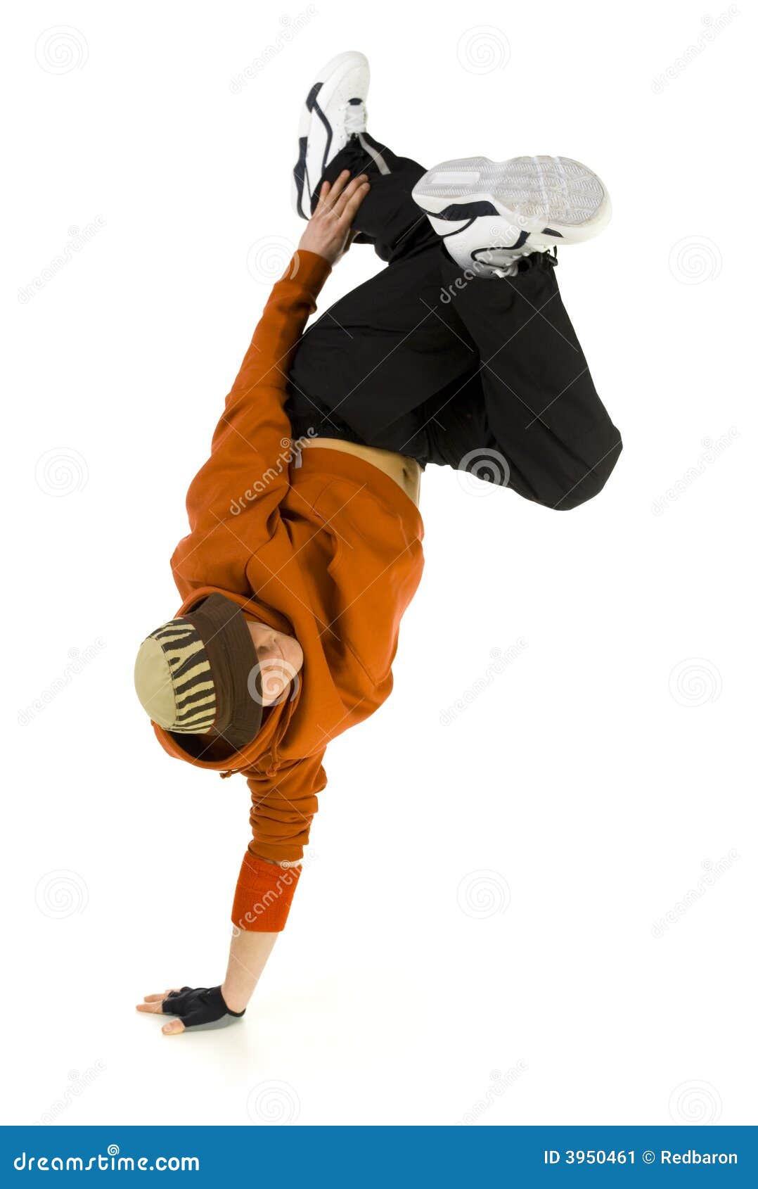 Breakdancer stock image. Image of breakdancer, handstand - 3950461