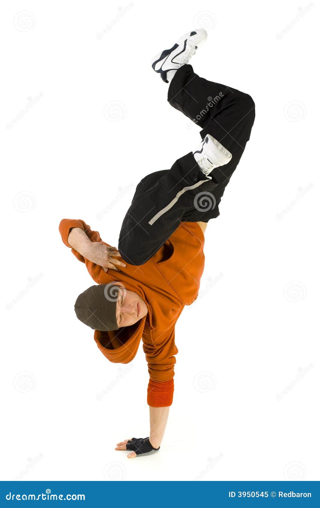 Breakdancer stock image. Image of isolated, beat, breakin - 3950545