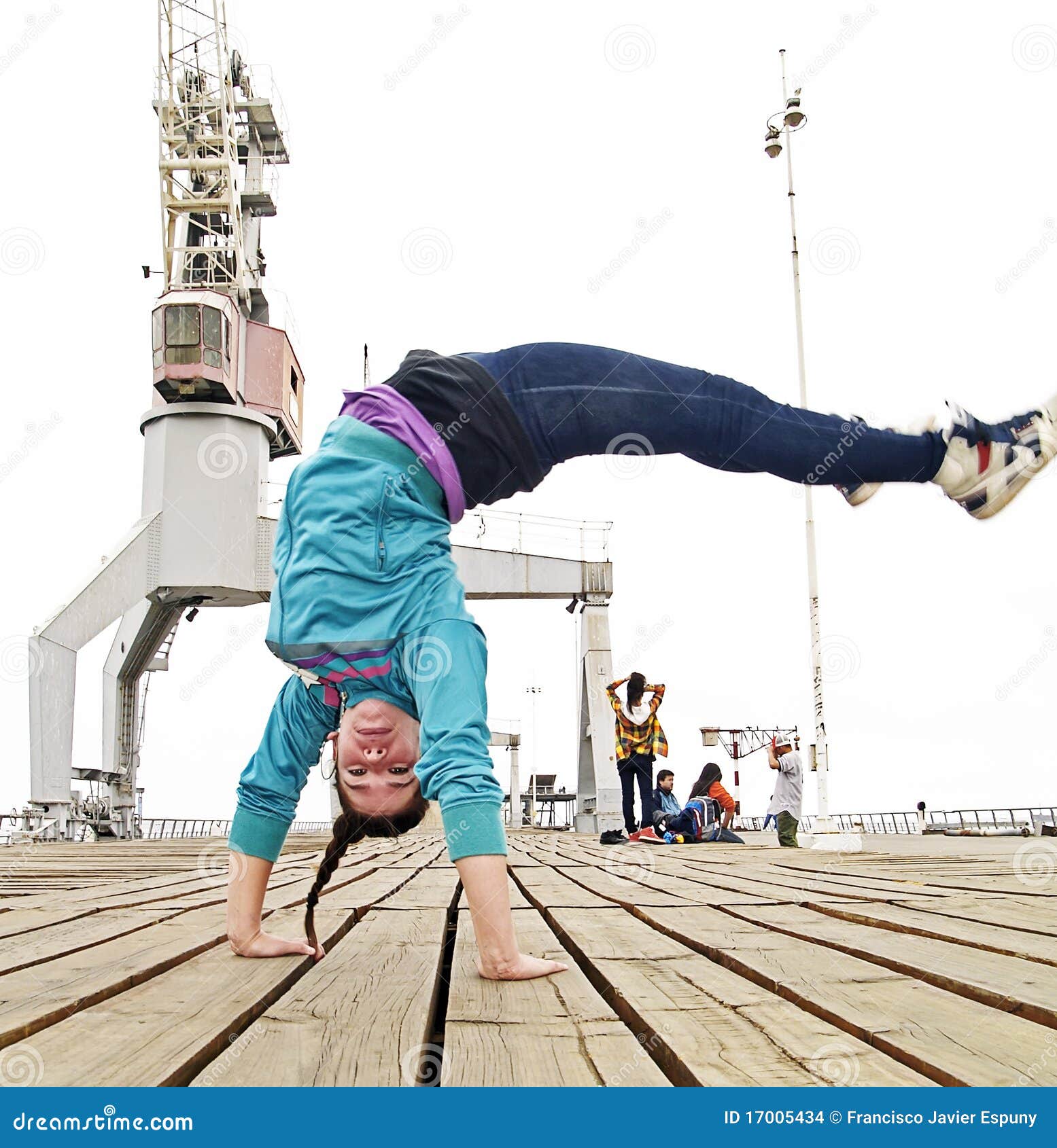 Breakdancer Handstanding and Jumping Stock Photo - Image of handstand ...