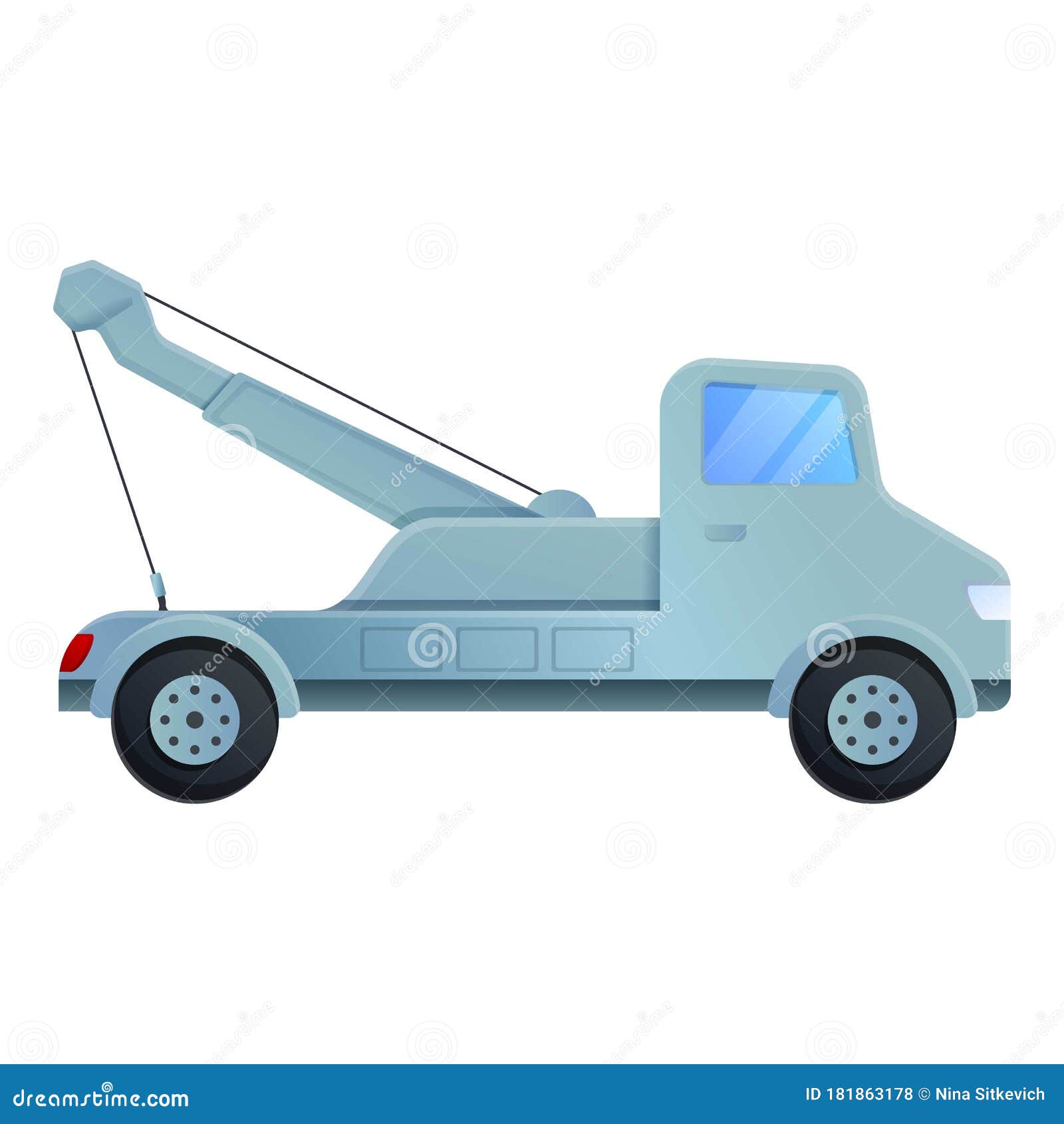 Breakdown Truck And Car Cartoon Vector | CartoonDealer.com #65654429