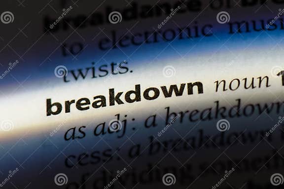 Breakdown stock image. Image of idea, book, closeup - 114405479