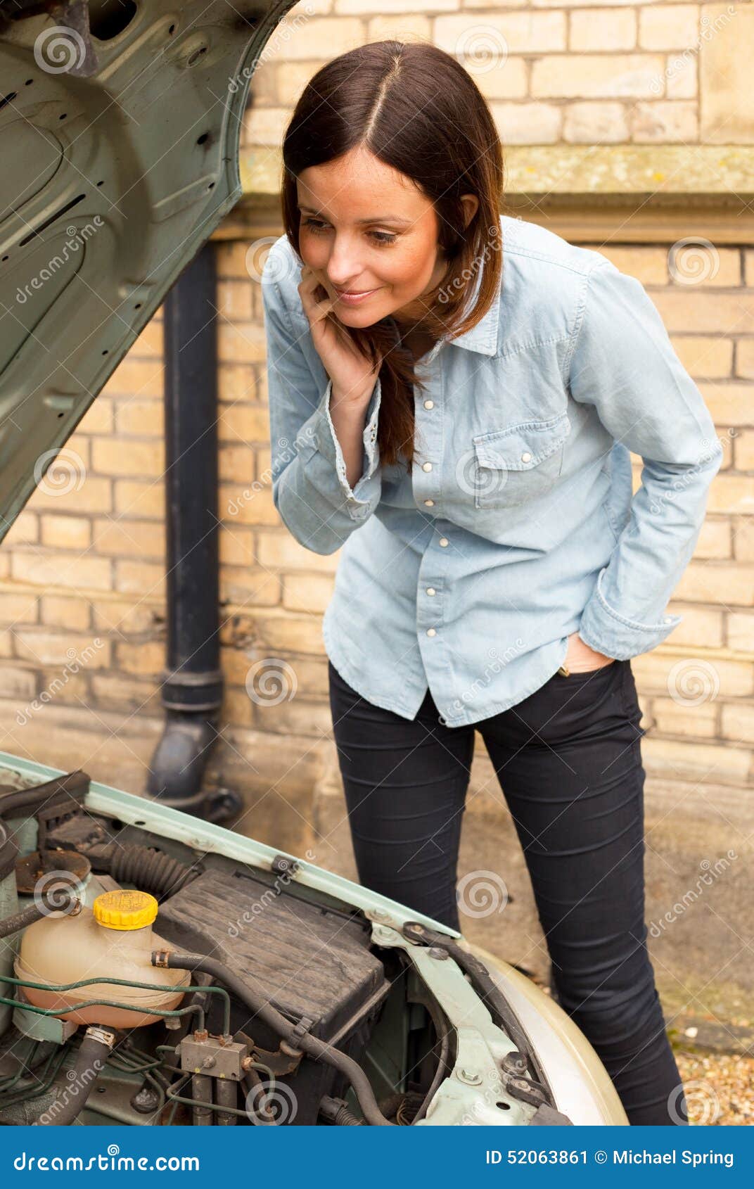 Breakdown stock image. Image of adult, maintenance, look - 52063861