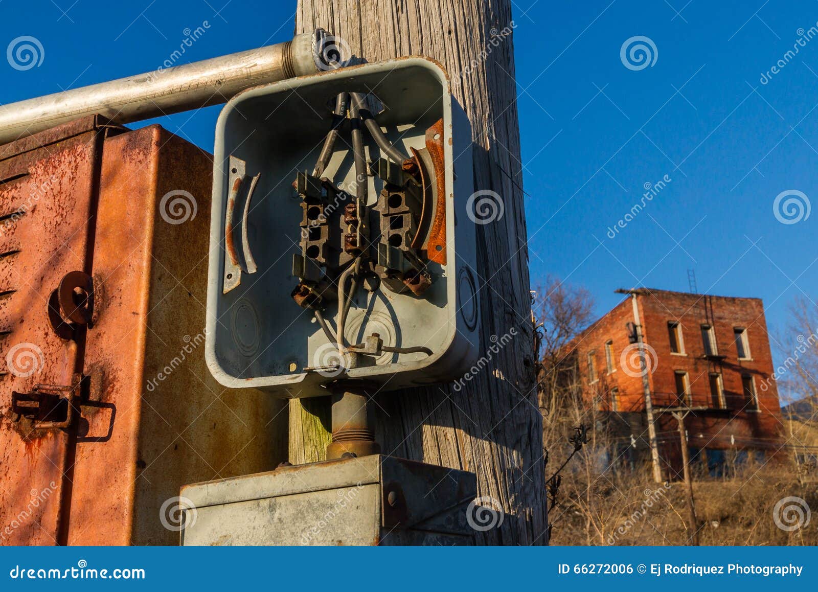 Breaker Box stock photo. Image of electrical, copper - 66272006