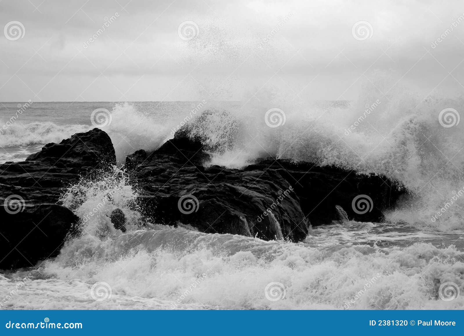 Breaker Rocks stock photo. Image of cloud, shore, sunset - 2381320