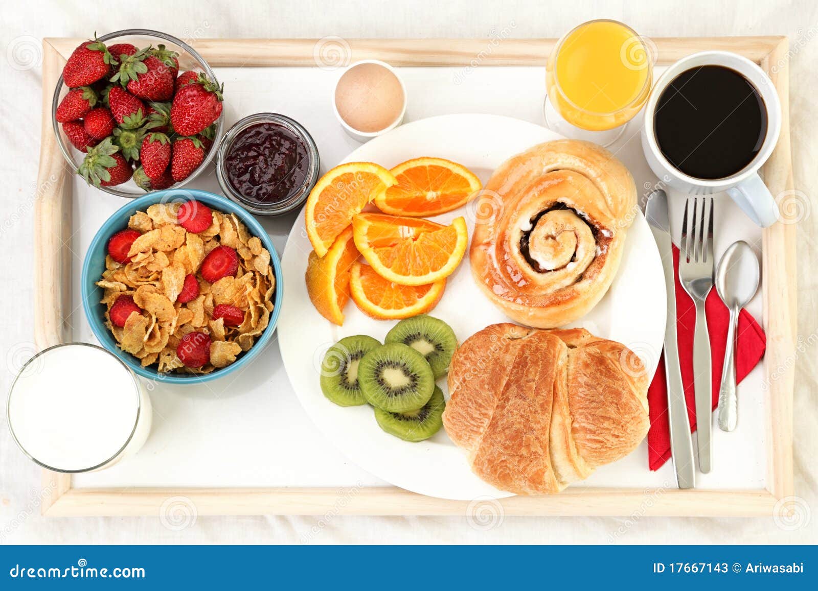 Breakfast stock image. Image of beautiful, breakfast - 17667143