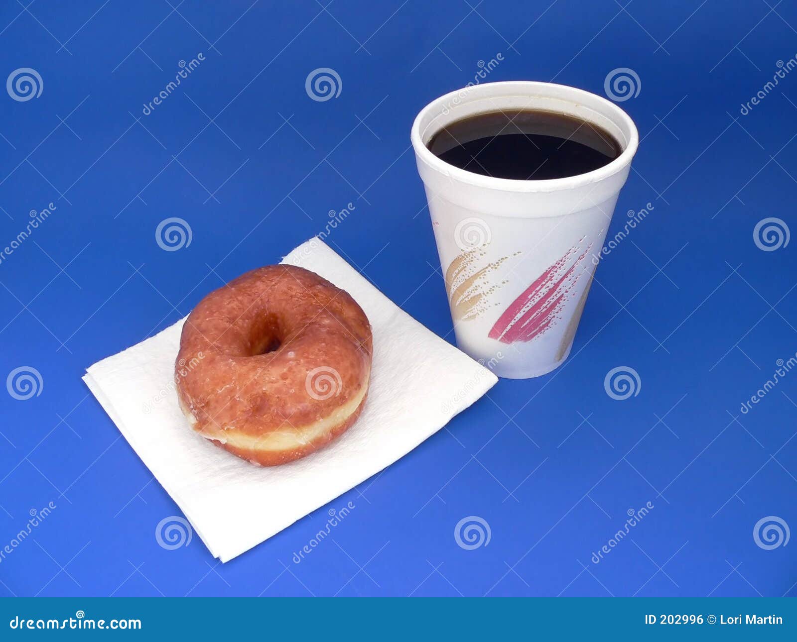 Breakfast stock photo. Image of donut, morning, brew, sweets - 202996