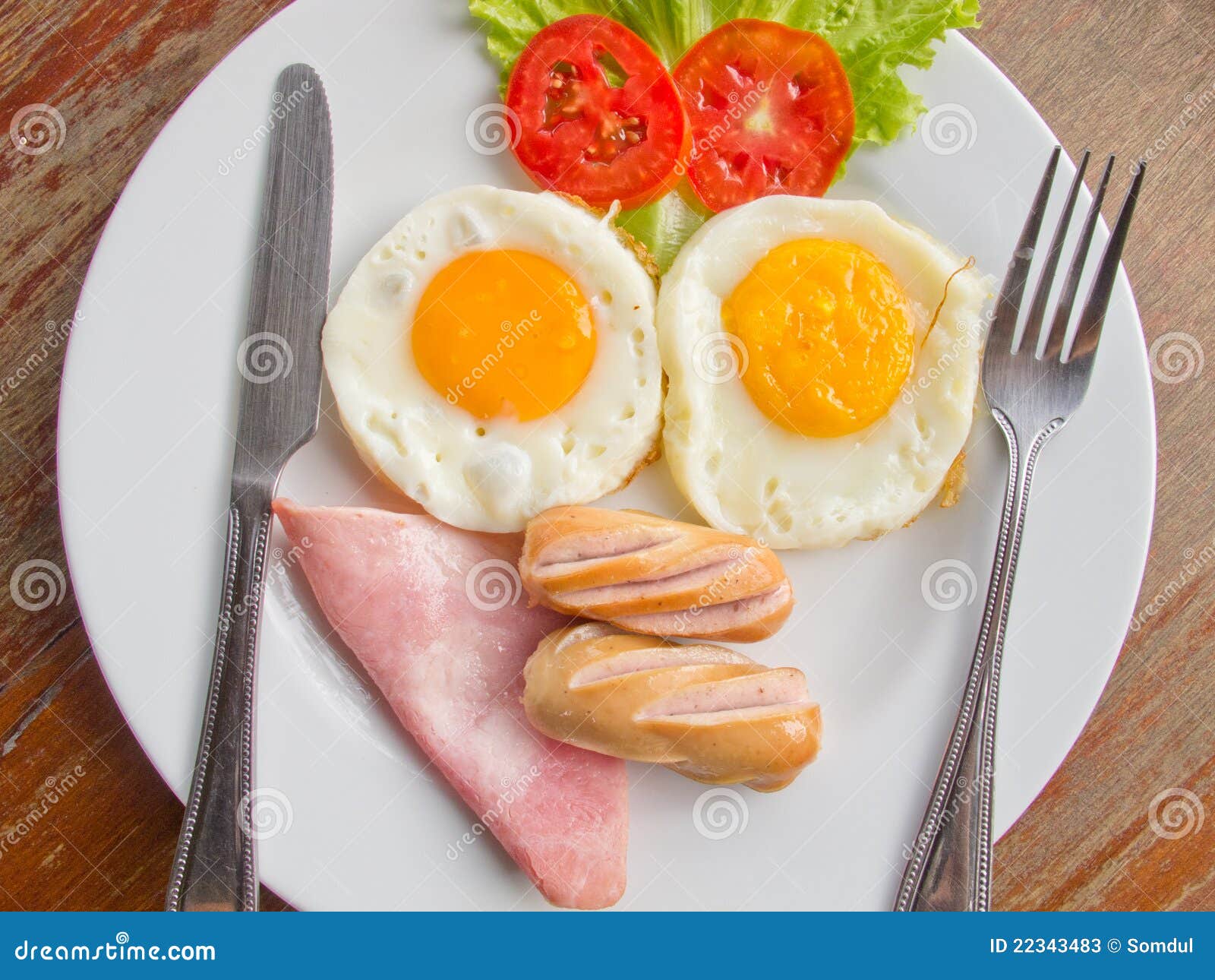 Breakfast stock image. Image of breakfast, horizontal - 22343483