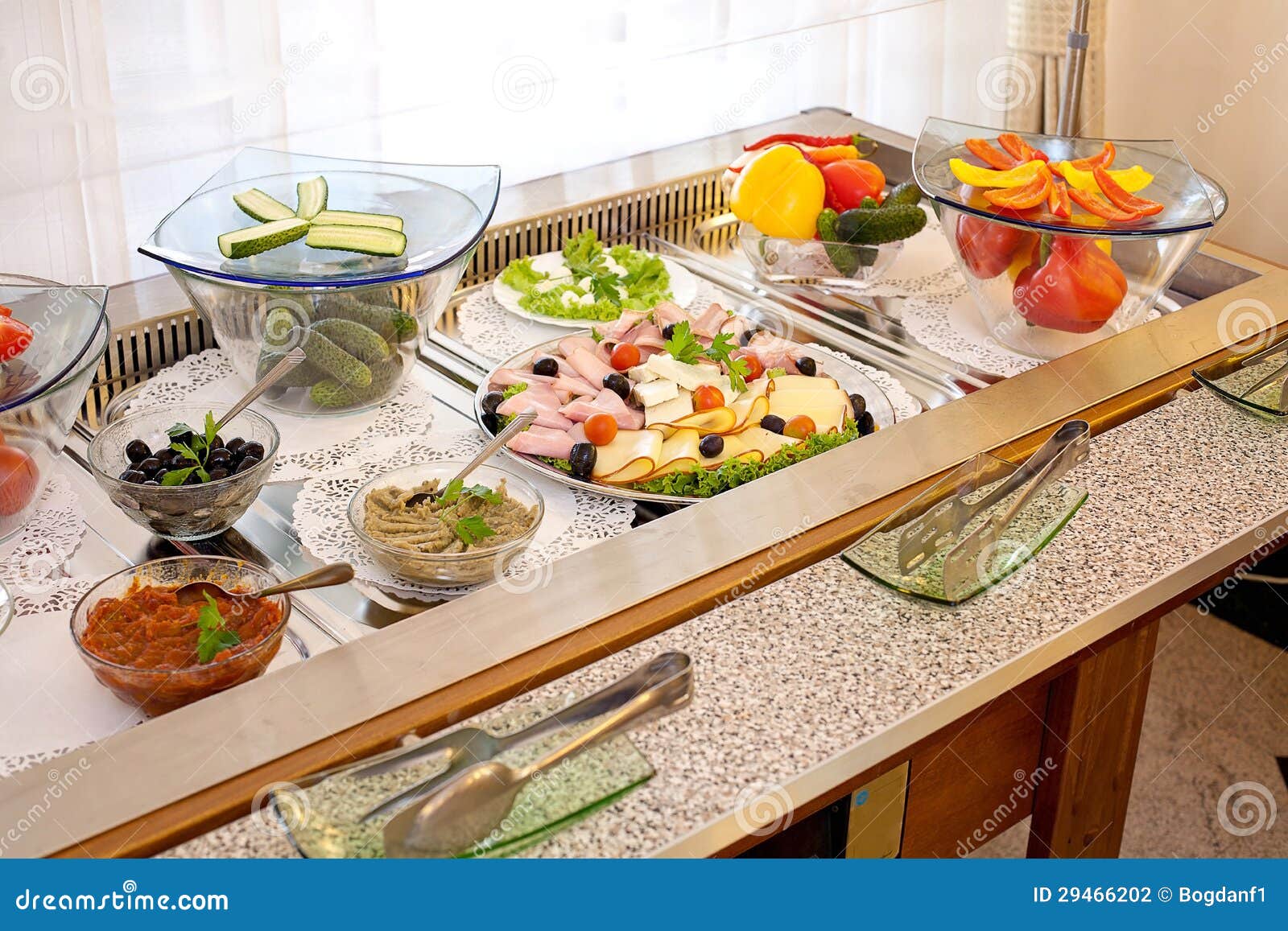 Breakfast arrangement stock photo. Image of served, restaurant - 29466202