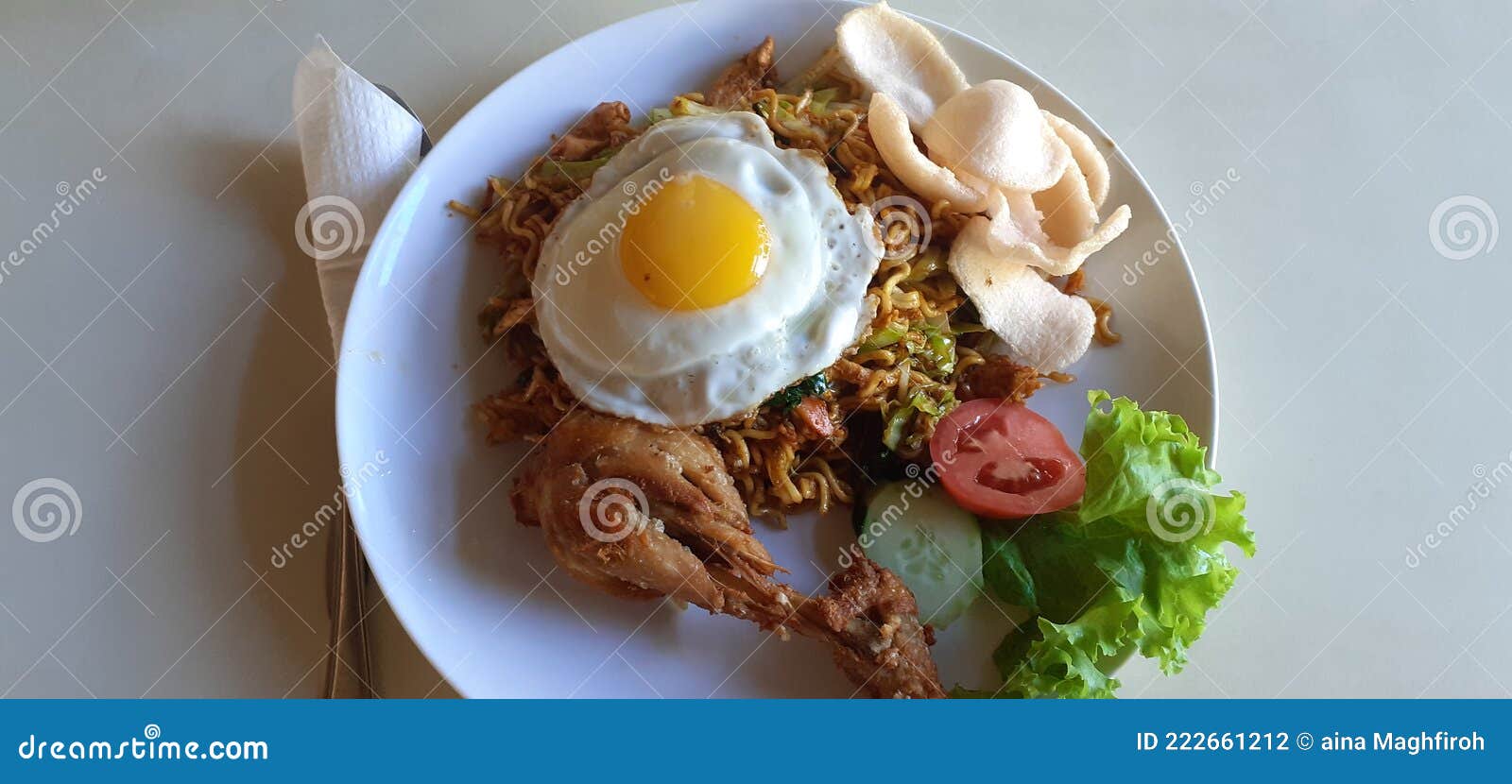 Breakfast asian menu stock photo. Image of restaurant - 222661212