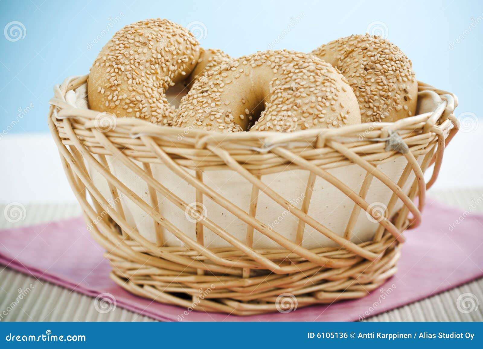 Breakfast Bagel Picture. Image: 6105136