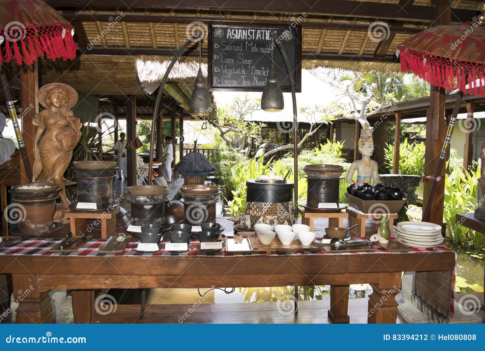 Breakfast Buffet in Resort, Bali Editorial Photography - Image of ...