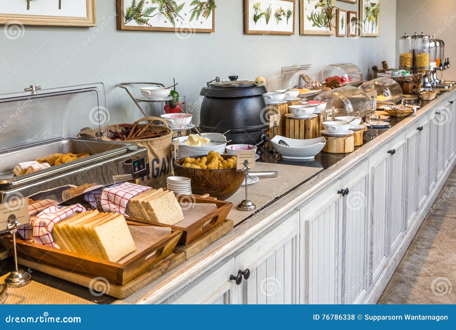 Hotel Continental Breakfast Buffet