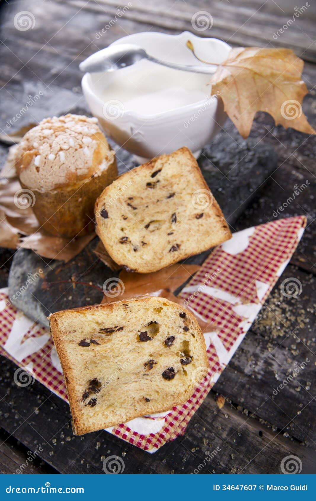 Breakfast with Cake and Milk Stock Image - Image of cake, carbohydrates ...