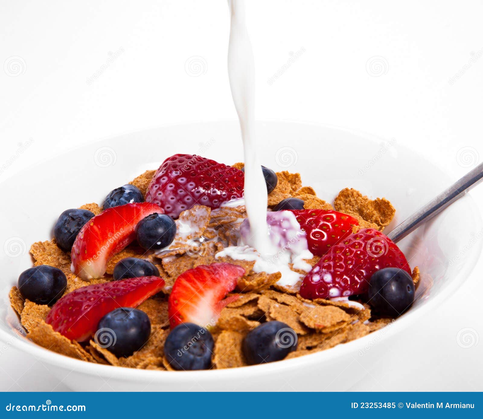 Breakfast cereal stock image. Image of healthy, sweet - 23253485