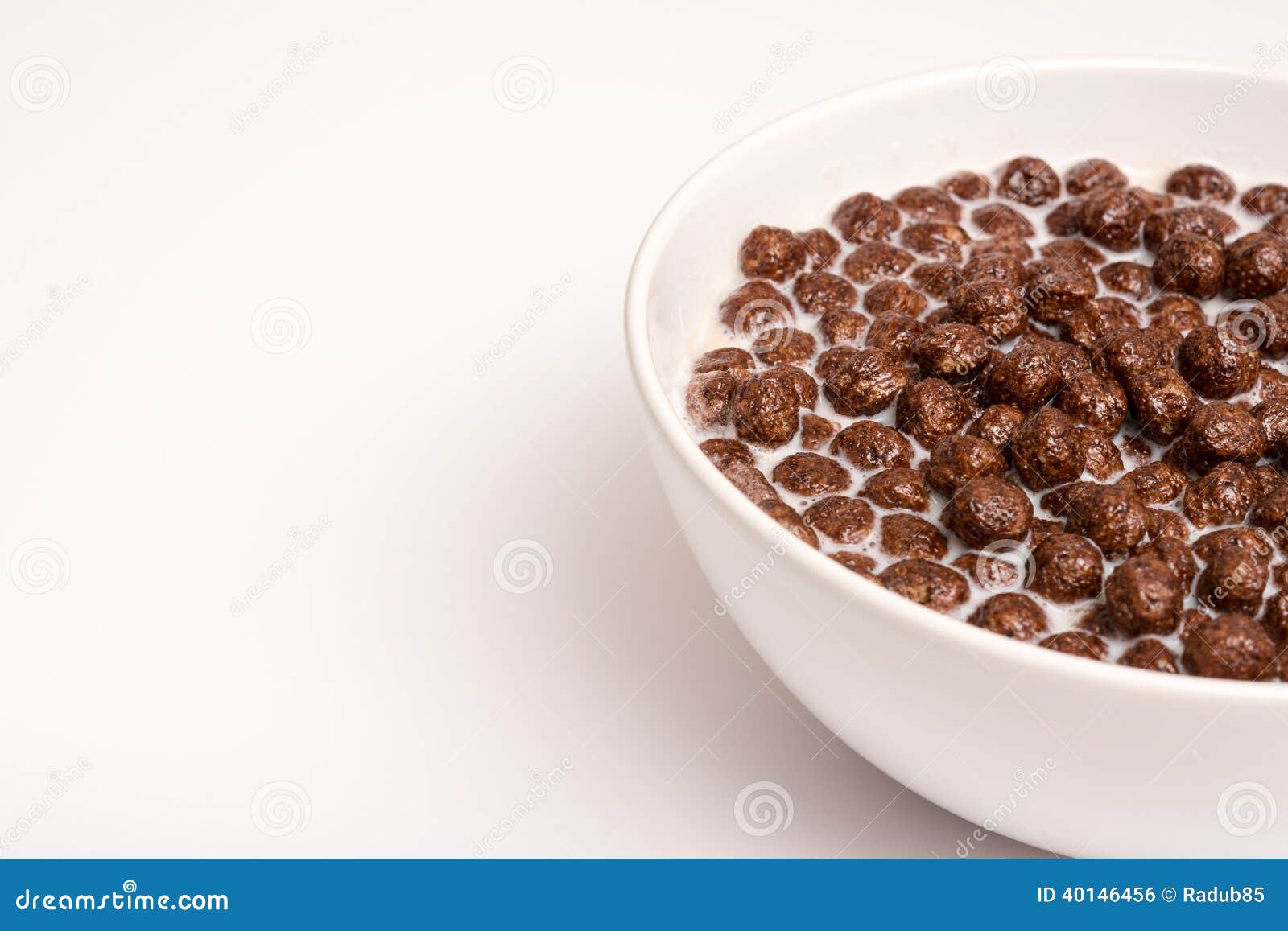 Breakfast Chocolate Cereals Stock Photo - Image of flake, health: 40146456