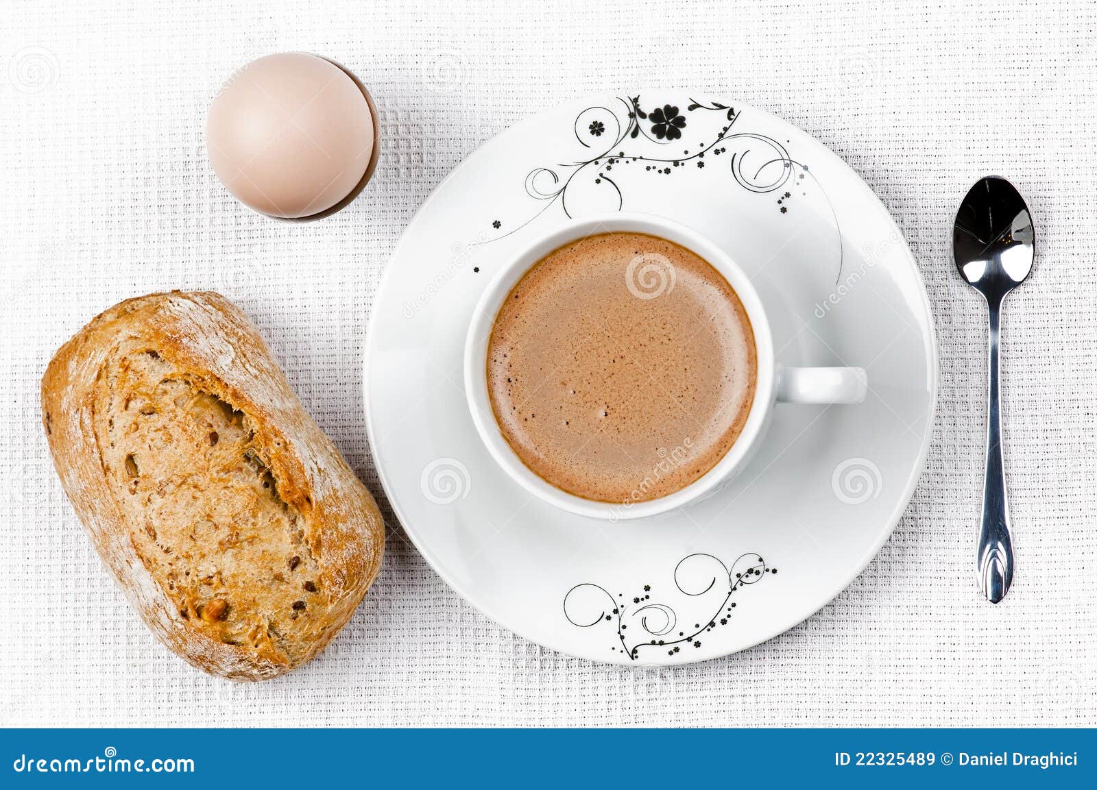 Breakfast coffe stock image. Image of serve, plate, closeup - 22325489