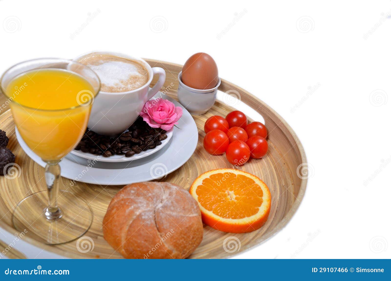 Breakfast coffee and juice stock photo. Image of orange - 29107466