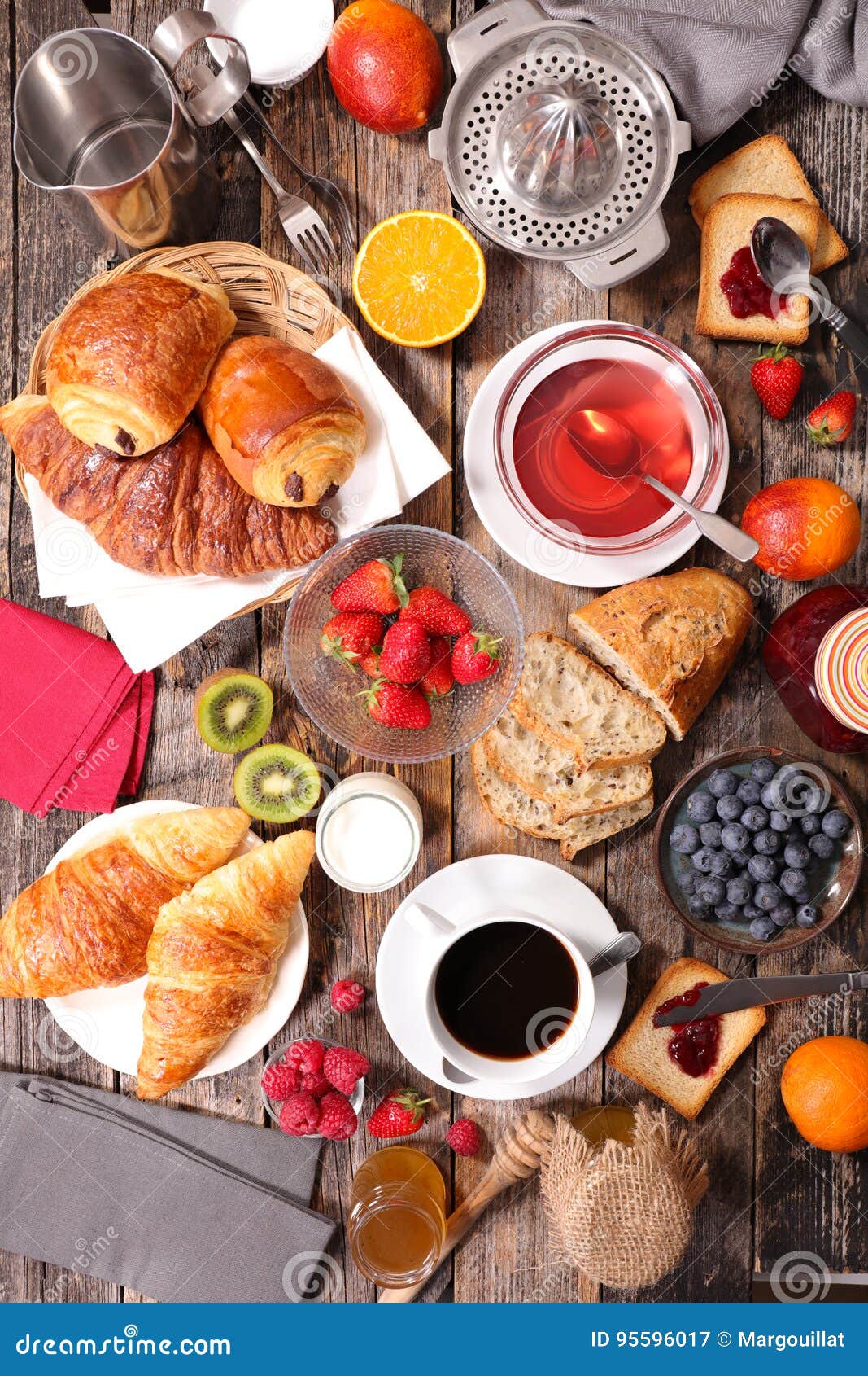 Breakfast stock image. Image of restaurant, strawberry - 95596017