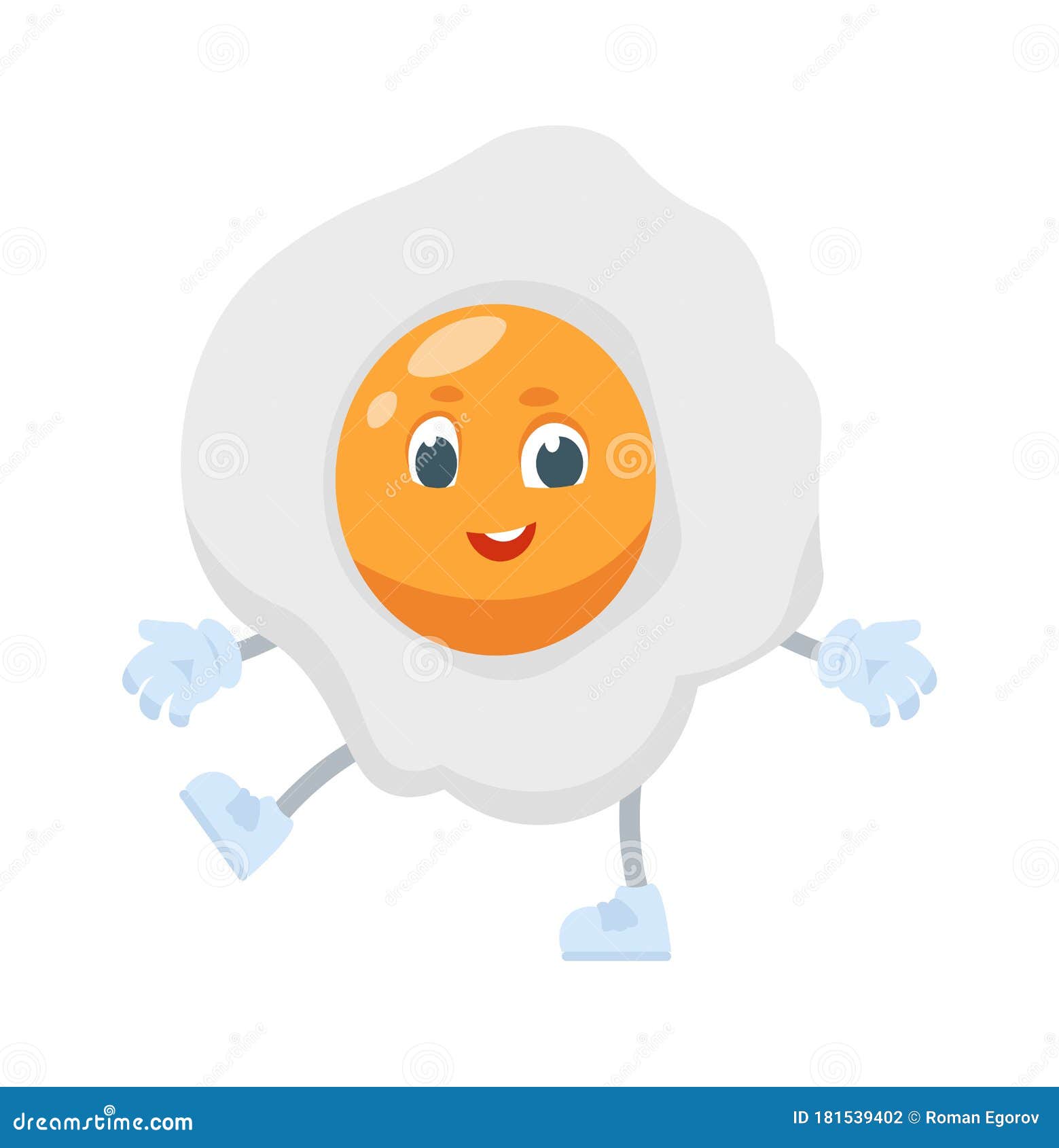 Breakfast Egg Character. Cute Food Vector Character Logo. Cartoon ... Breakfast Egg Character. Cute Food Vector Character Logo. Cartoon ...