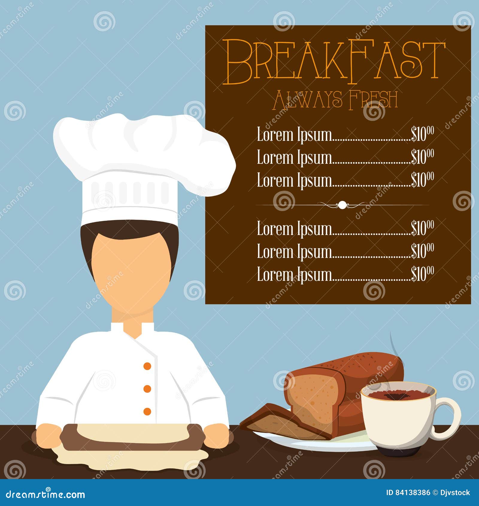 Chef Hat And Bread Logo Design. Symbol Dan Icon Vector Template ...