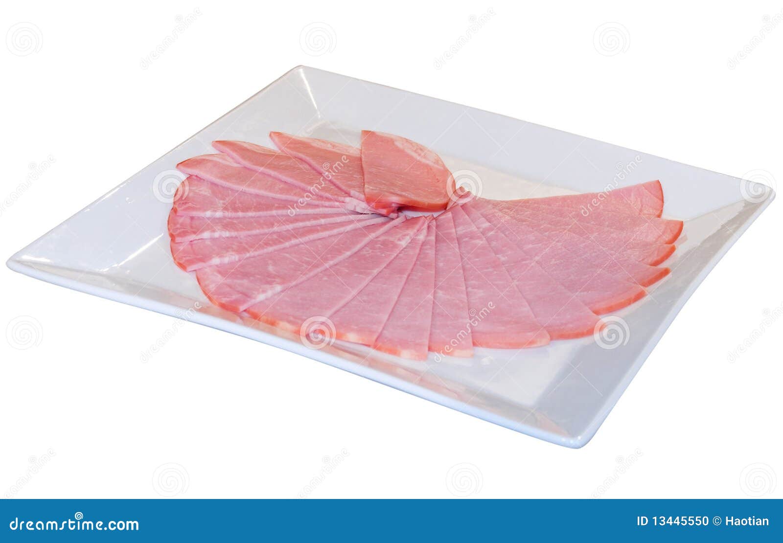 Breakfast Ham stock photo. Image of nutrition, meat, dinner - 13445550