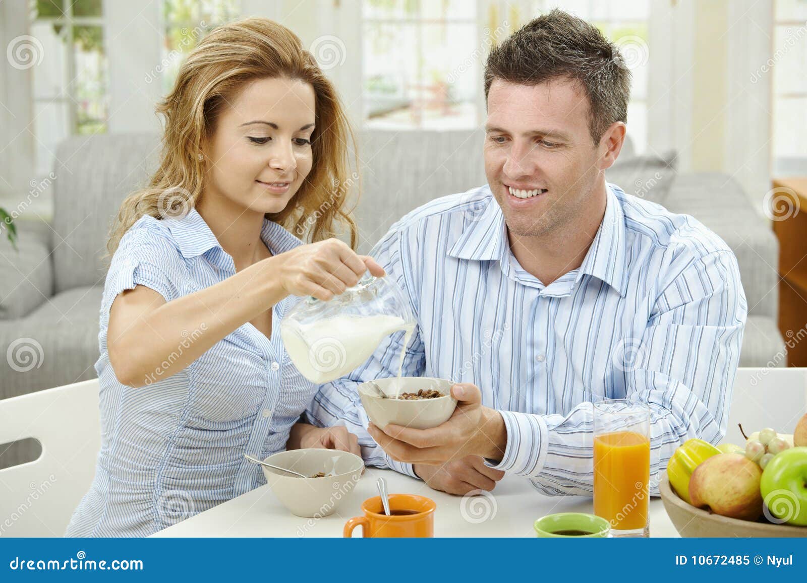 Breakfast at home stock image. Image of delicious, home - 10672485