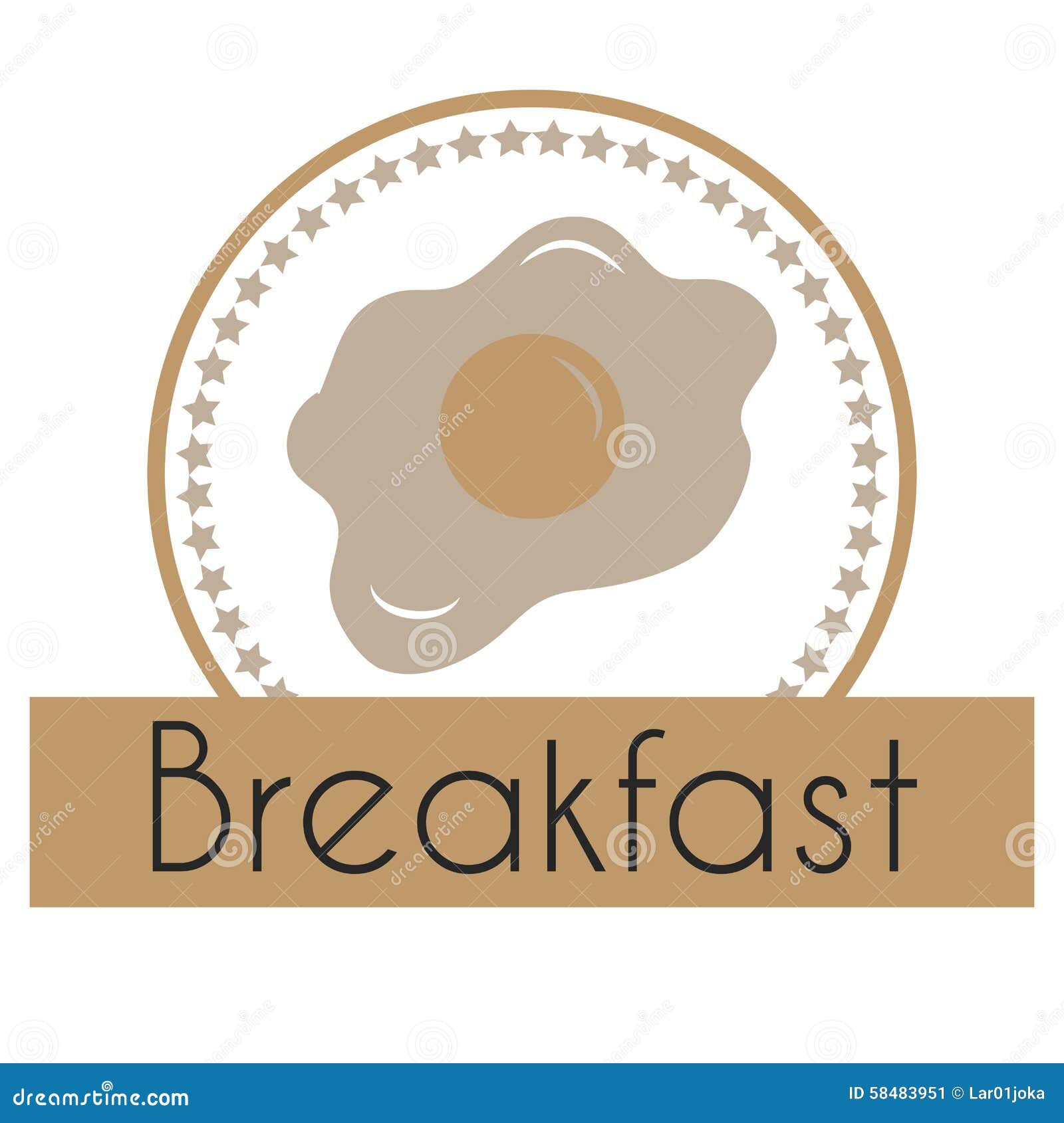 Breakfast stock vector. Illustration of abstract, restaurant - 58483951