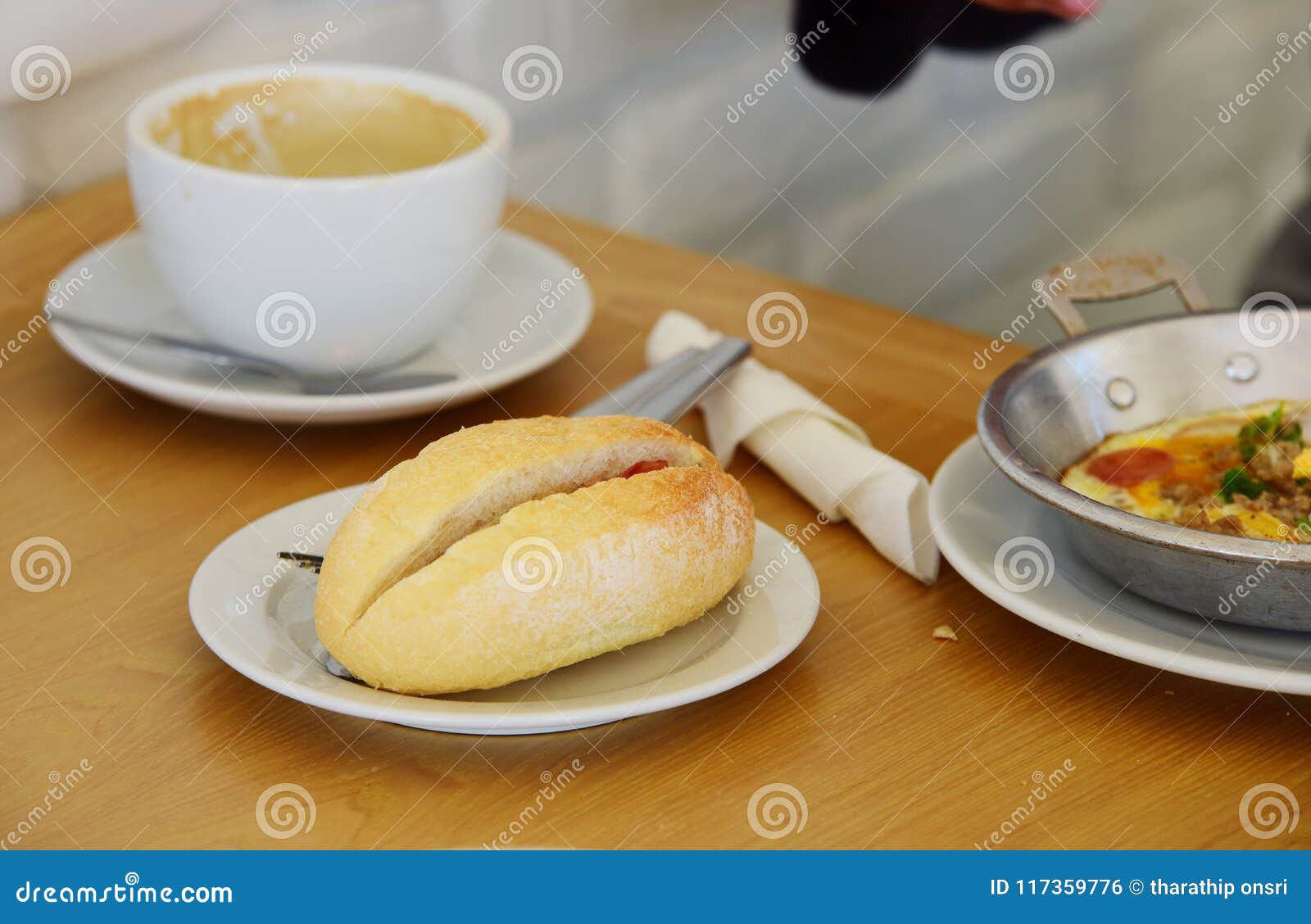 Breakfast and Light Refreshments Stock Photo - Image of lunch, drink ...