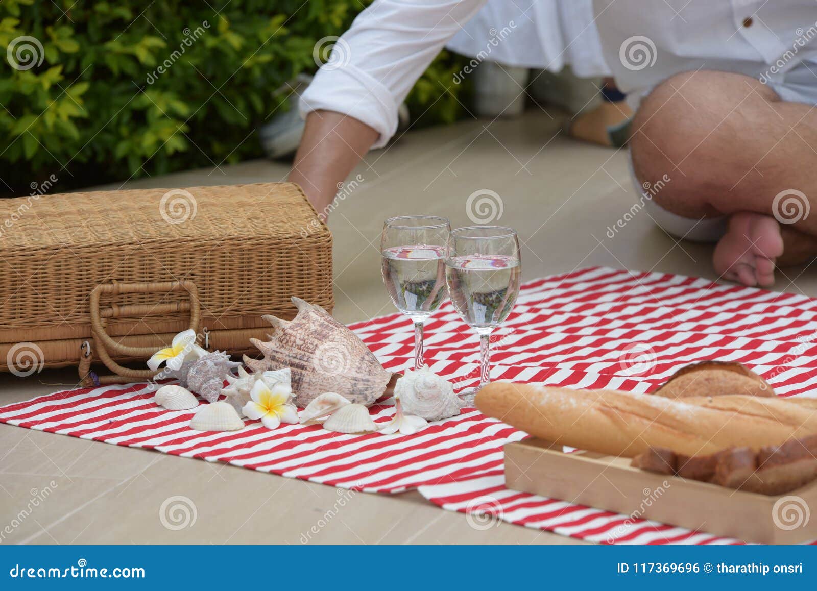 Breakfast and Light Refreshments by the Pool Stock Photo - Image of ...