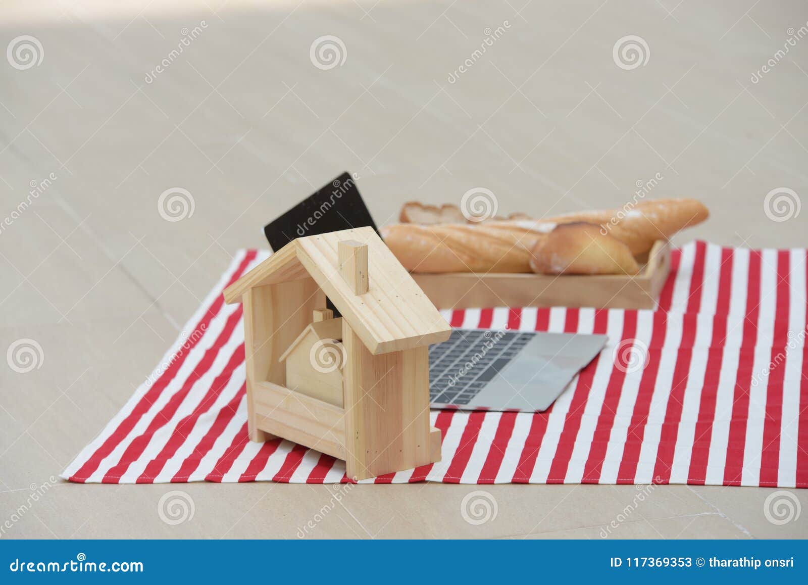 Breakfast and Light Refreshments by the Pool Stock Image - Image of ...