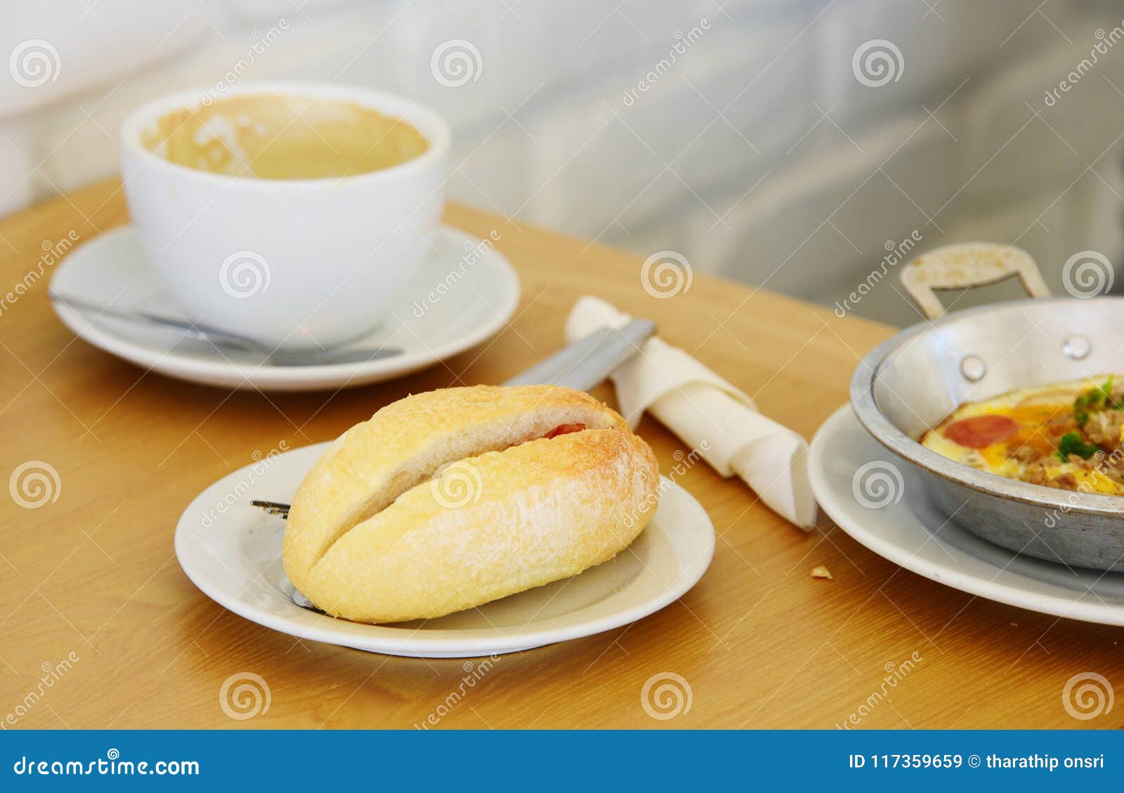 Breakfast and Light Refreshments Stock Image - Image of lunch, food ...
