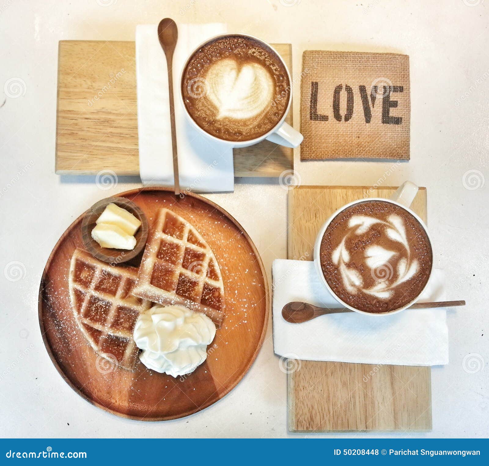 Breakfast with love stock photo. Image of valentinesday - 50208448