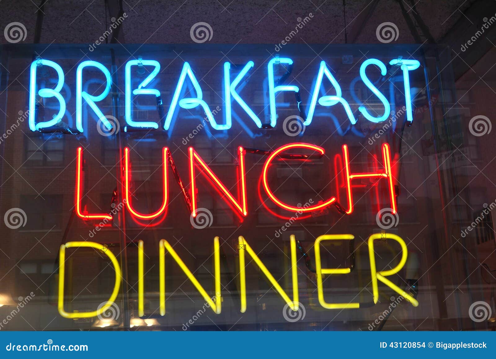 Breakfast Lunch Dinner stock photo. Image of breakfast - 43120854