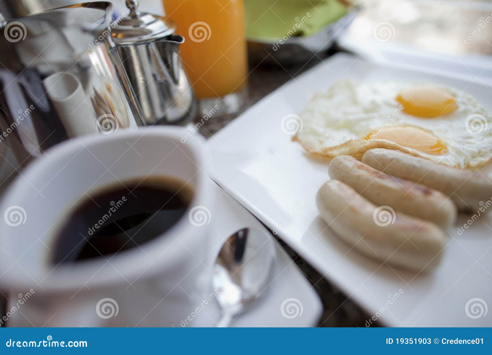 Breakfast meeting stock image. Image of morning, coffee - 19351903