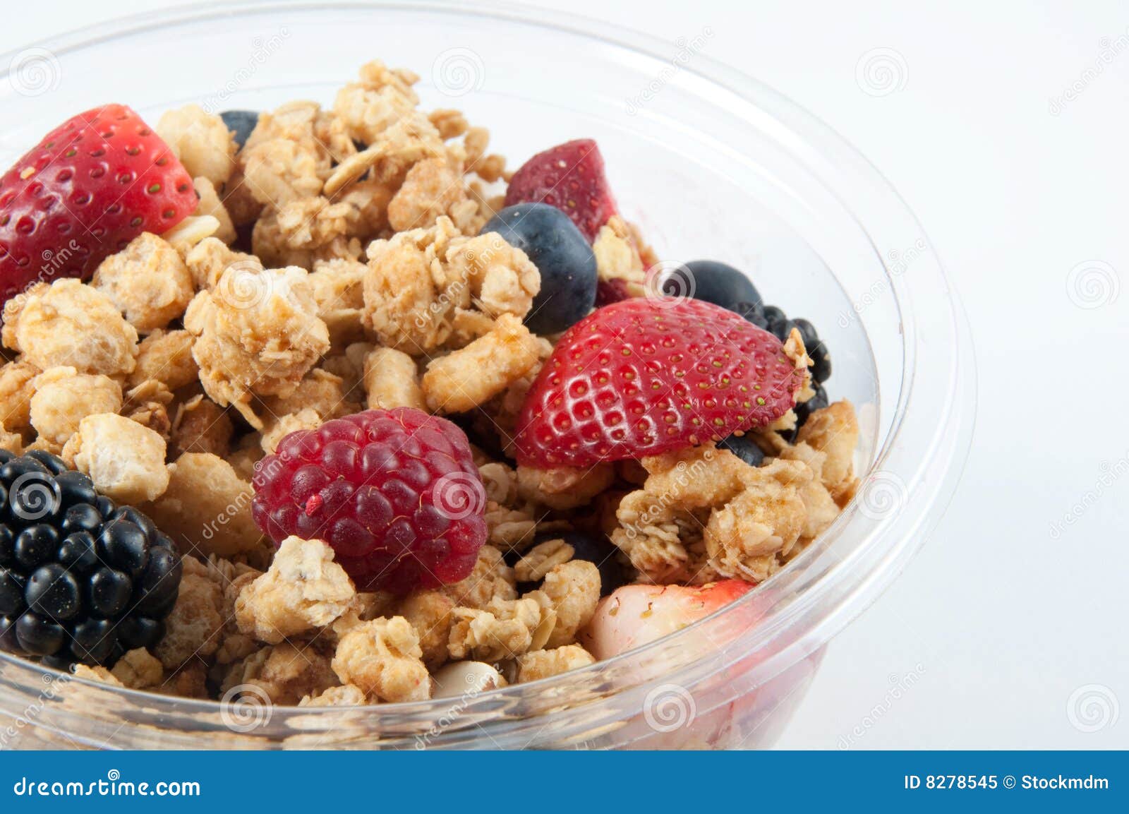 Breakfast mix stock image. Image of raspberry, healthy - 8278545