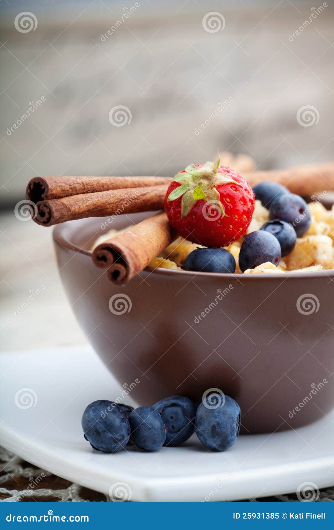 Breakfast muesli stock image. Image of lifestyle, health - 25931385
