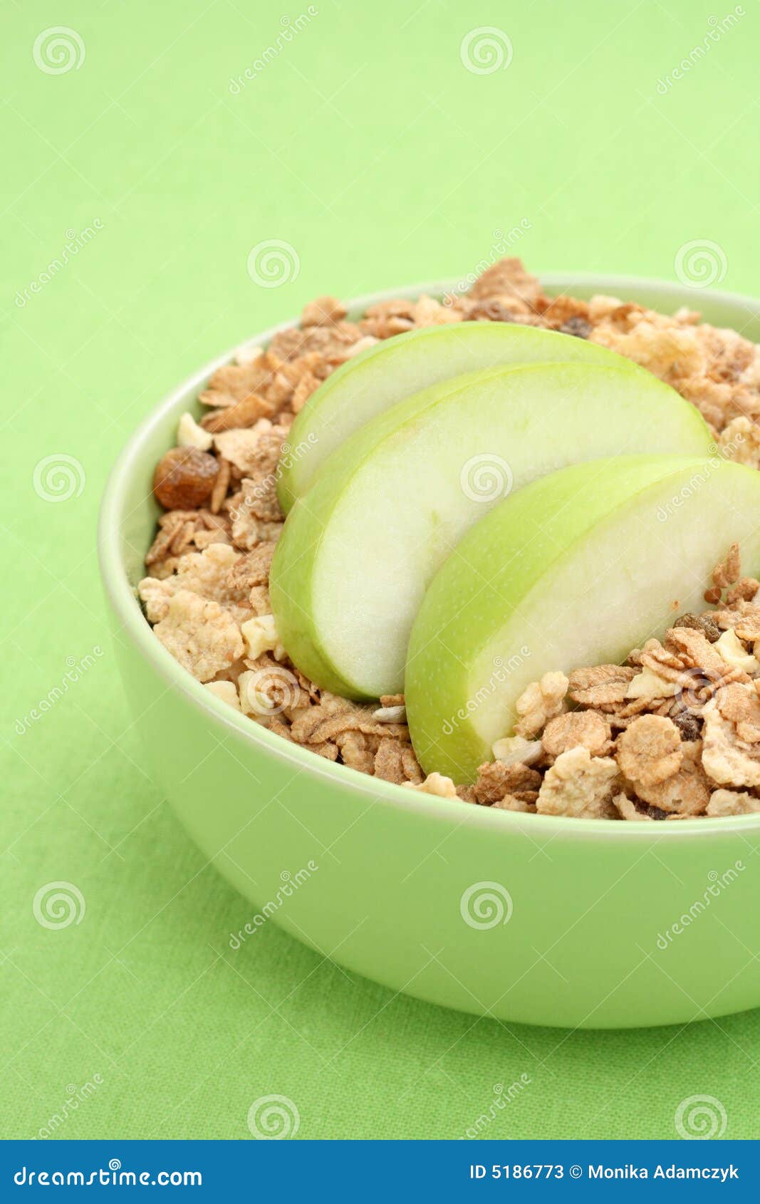 Breakfast - musli stock image. Image of bowl, musli, wellbeing - 5186773