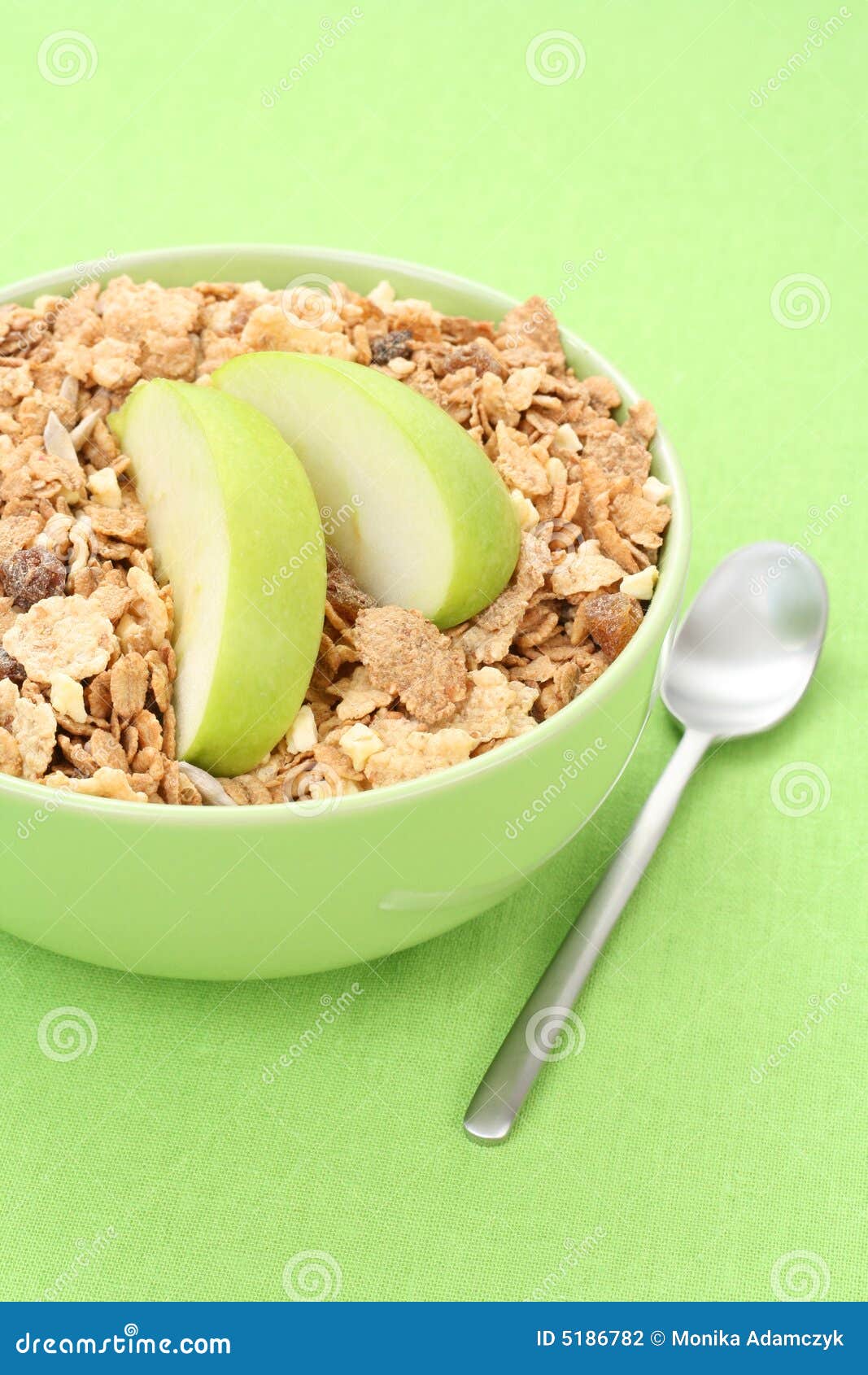 Breakfast - musli stock photo. Image of meal, fiber, muesli - 5186782