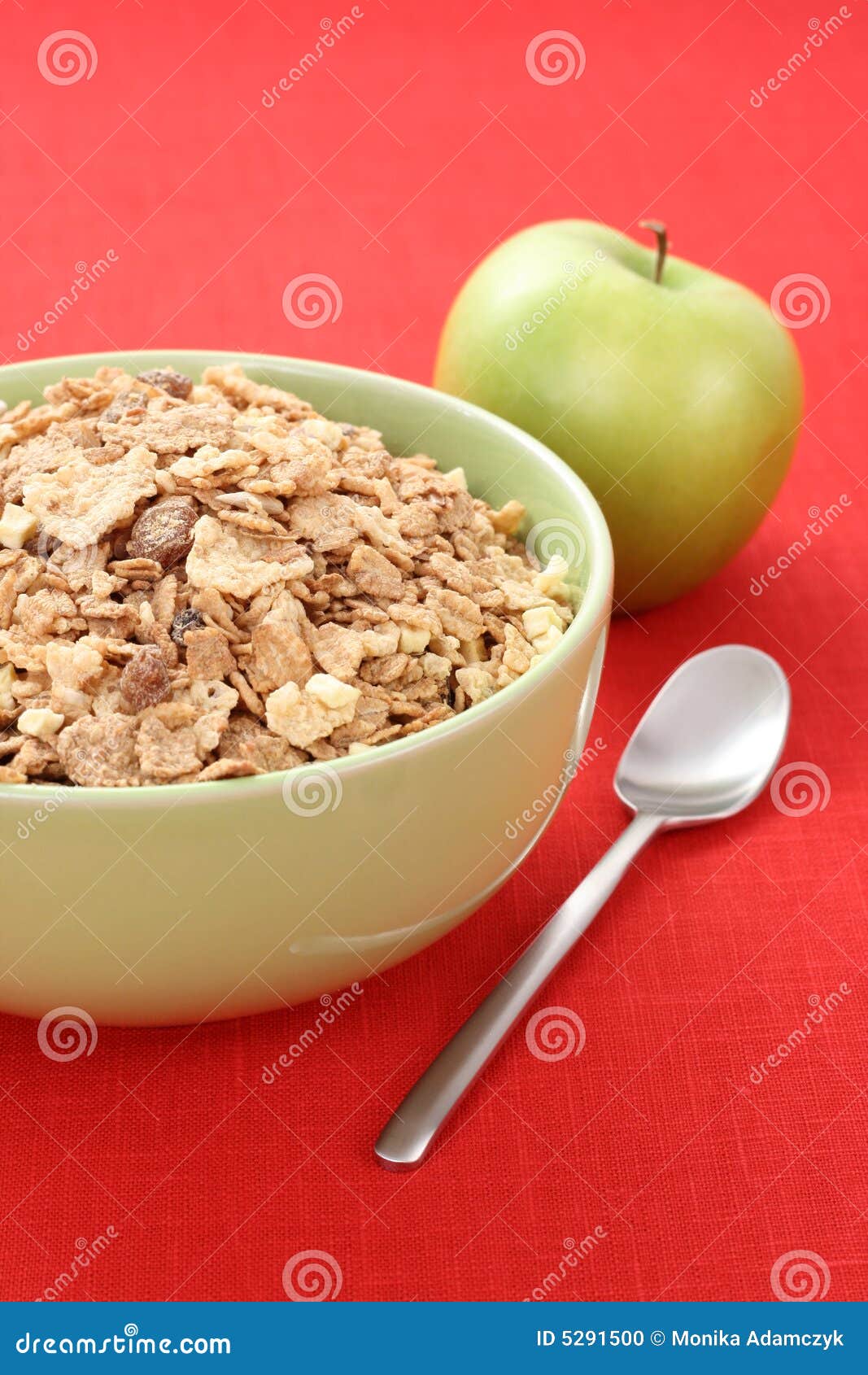 Breakfast - musli stock photo. Image of dieting, flake - 5291500